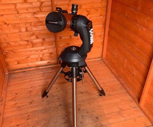 Can you keep a telescope in a shed? - Backyard Stargazers