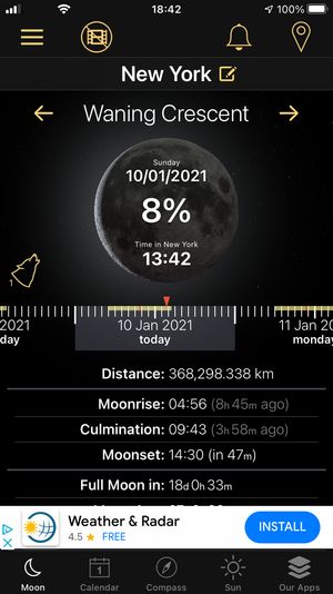 Best Moon Position Apps for Tracking the Moon - Backyard Stargazers